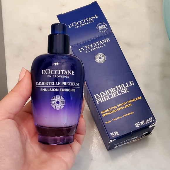 L'OCCITANE | Skincare | Loccitane Immortelle Precious Emulsion In Blue ...